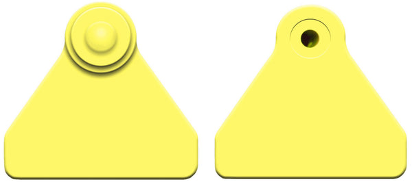 Allflex Sheep Mini Blank in bags of 25 - Yellow – LivestockTags.com