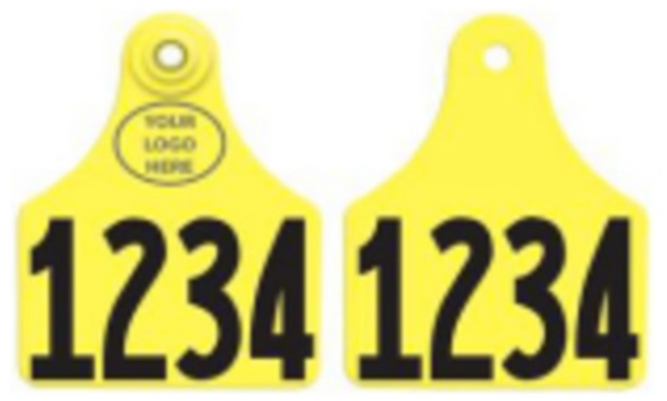 Allflex Large Layout 3R - Yellow – LivestockTags.com
