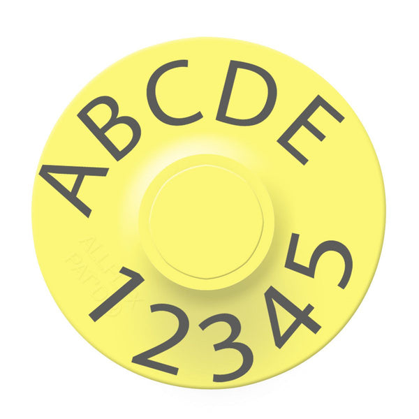 Allflex Small Female Layout 2 (Tamperproof) - Yellow – LivestockTags.com